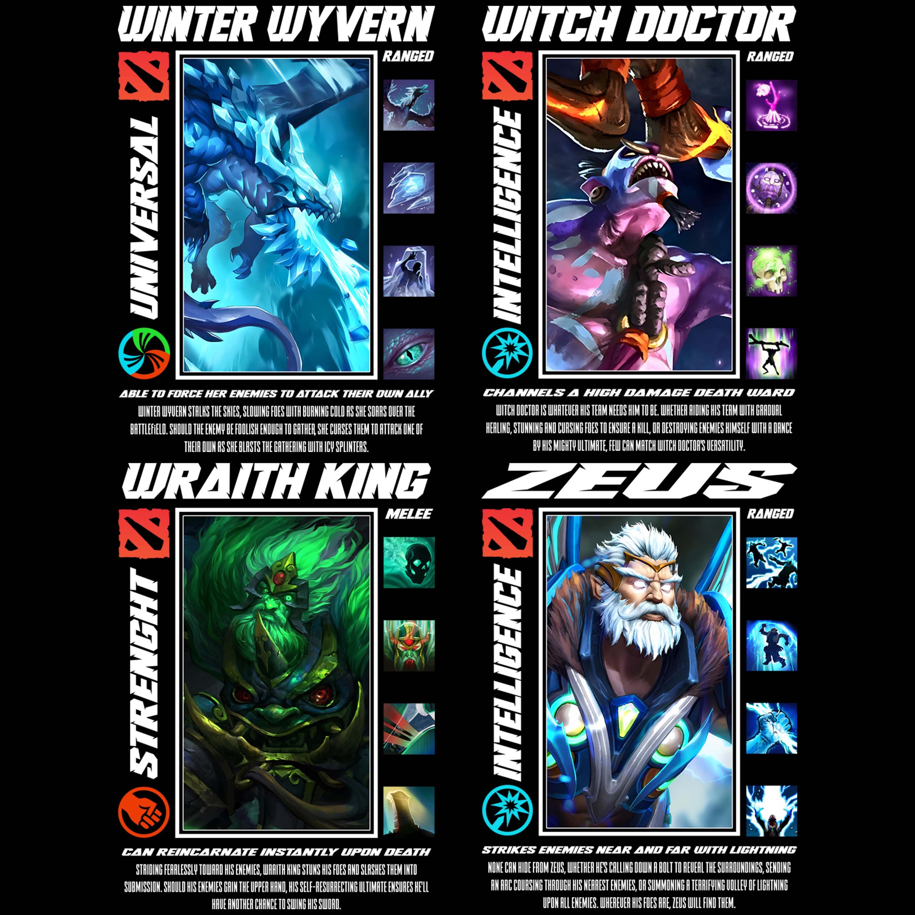 Dota 2 T-shirt Design Bundle - Etsy