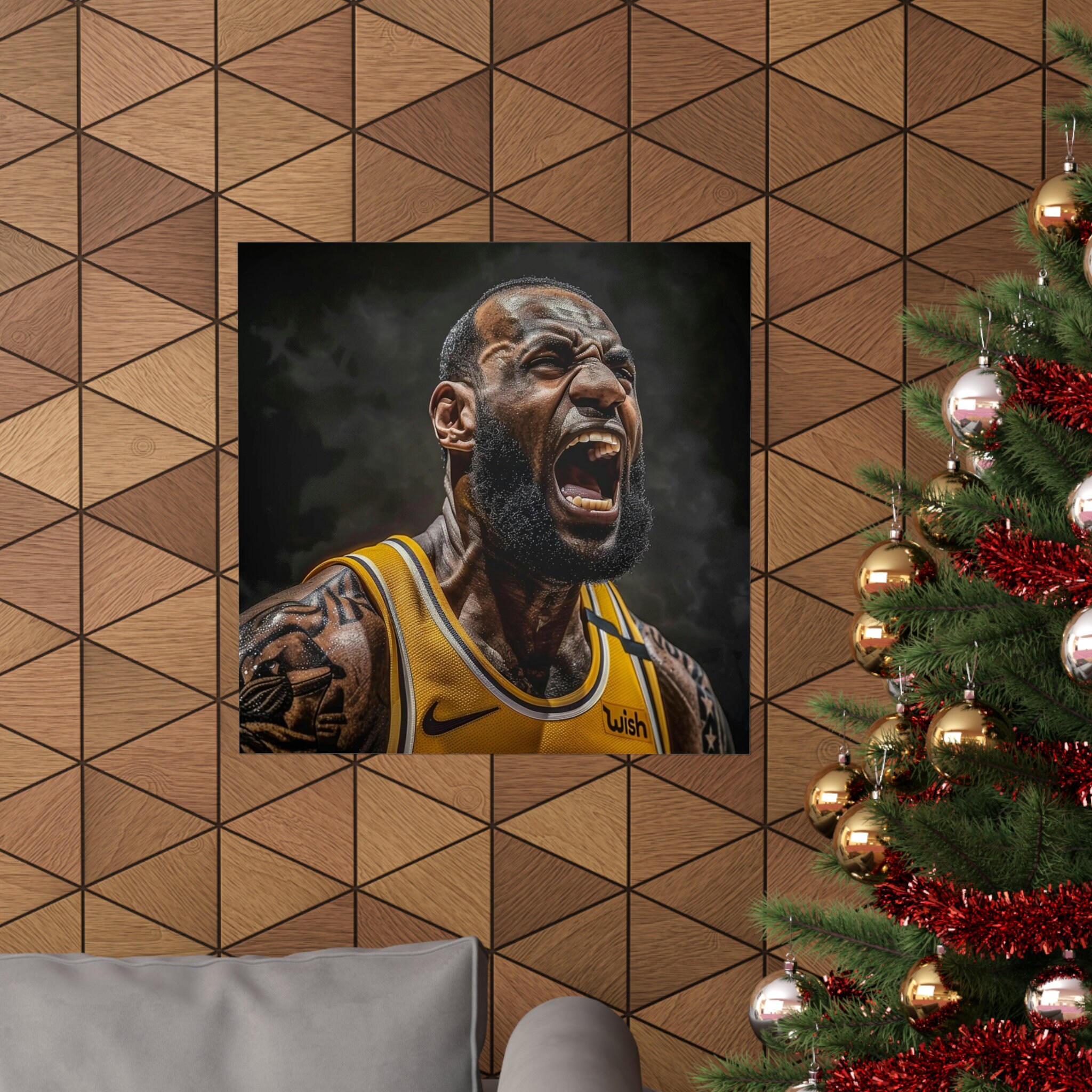 Lebron James Poster - Etsy