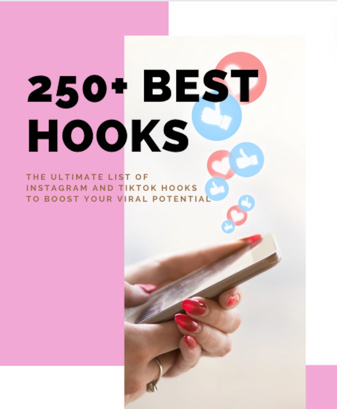 250 Best Hooks for Instagram and Tik Tok - Etsy