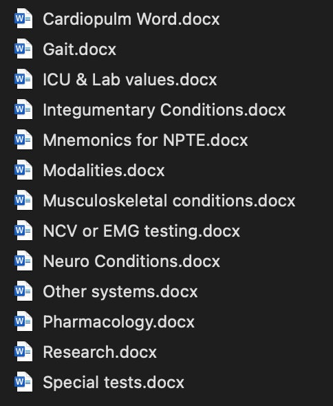 NPTE Complete Study Guide, Resources, Mnemonics - Etsy