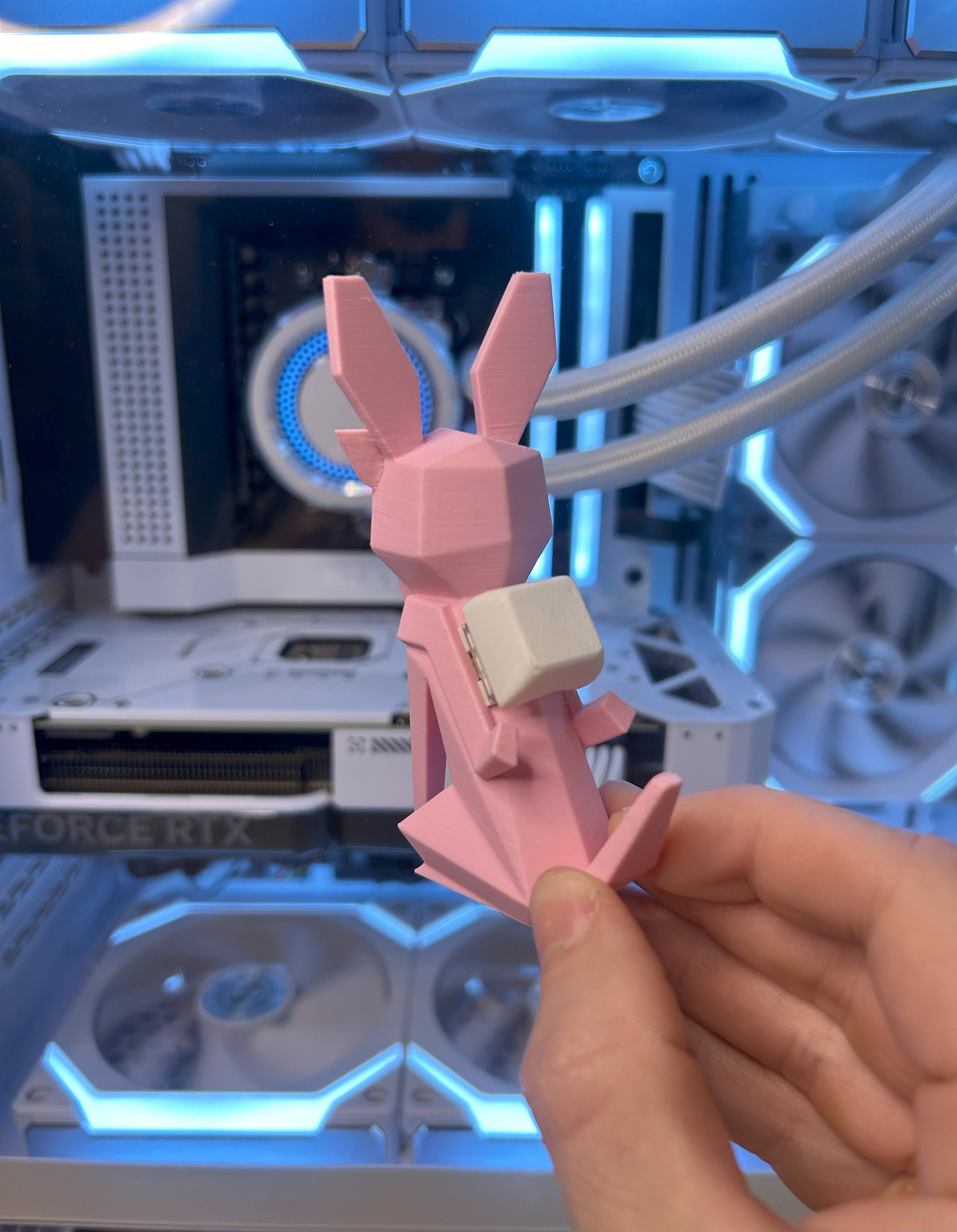 Sylveon Low Poly Mechanical Keyboard Switch Fidget Toy Stress Relief ...