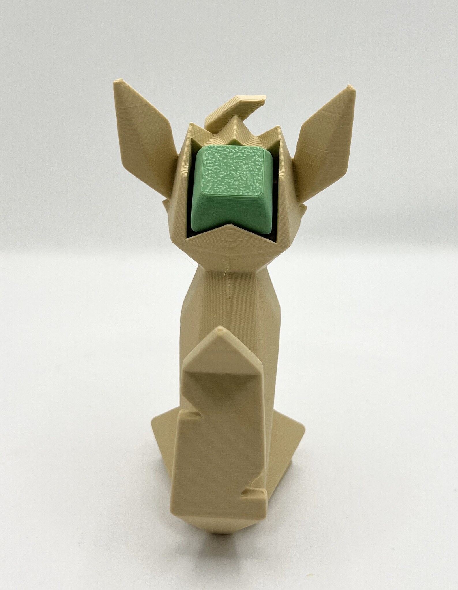 Leafeon Low Poly Mechanical Keyboard Switch Fidget Toy Stress Relief ...