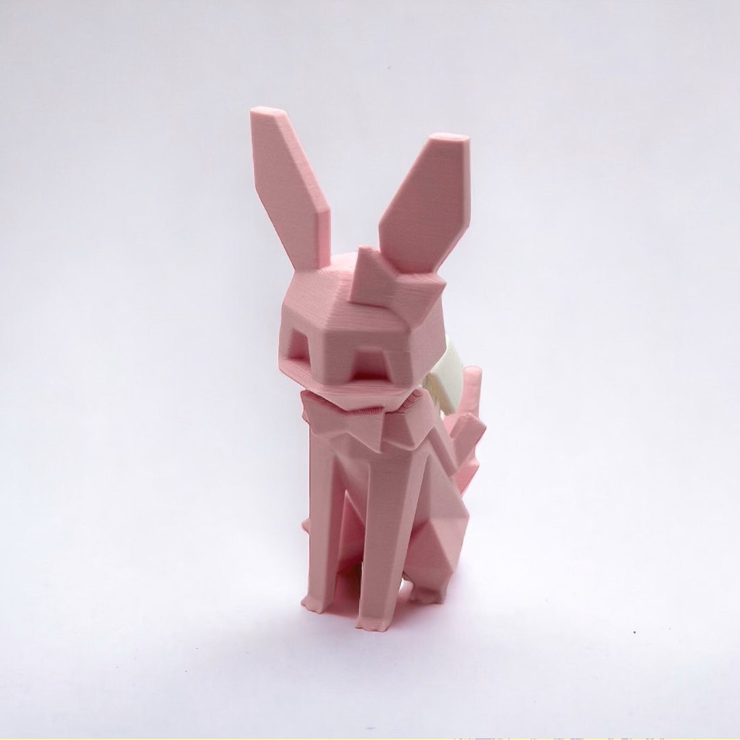 Sylveon Low Poly Mechanical Keyboard Switch Fidget Toy Stress Relief ...