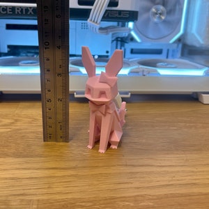 Sylveon Low Poly Mechanical Keyboard Switch Fidget Toy Stress Relief ...