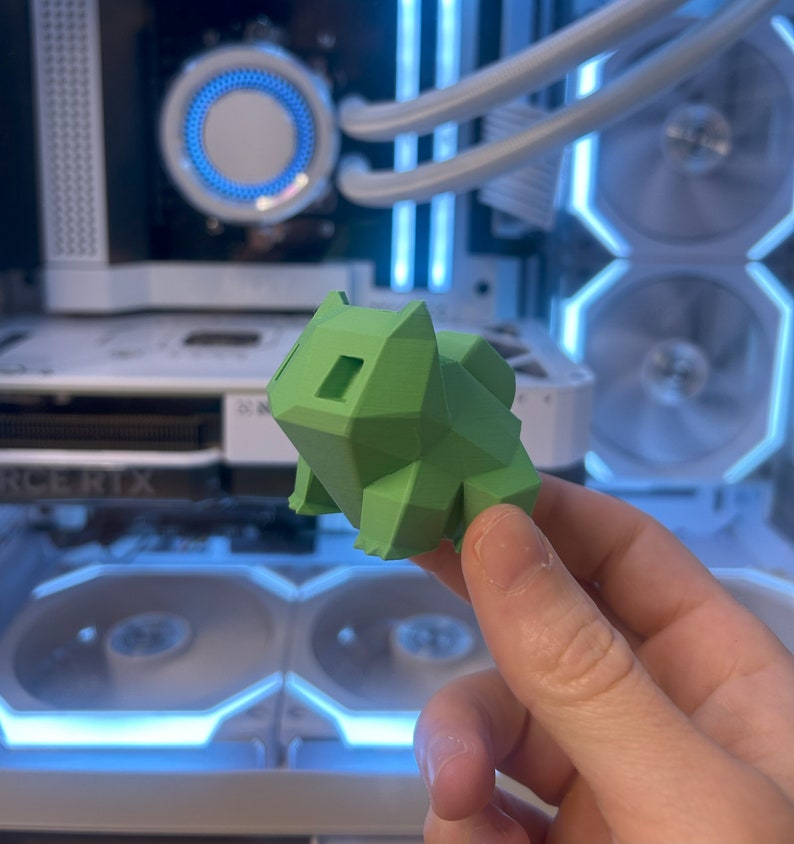 Bulbasaur Low Poly Mechanical Keyboard Switch Fidget Toy Stress Relief ...