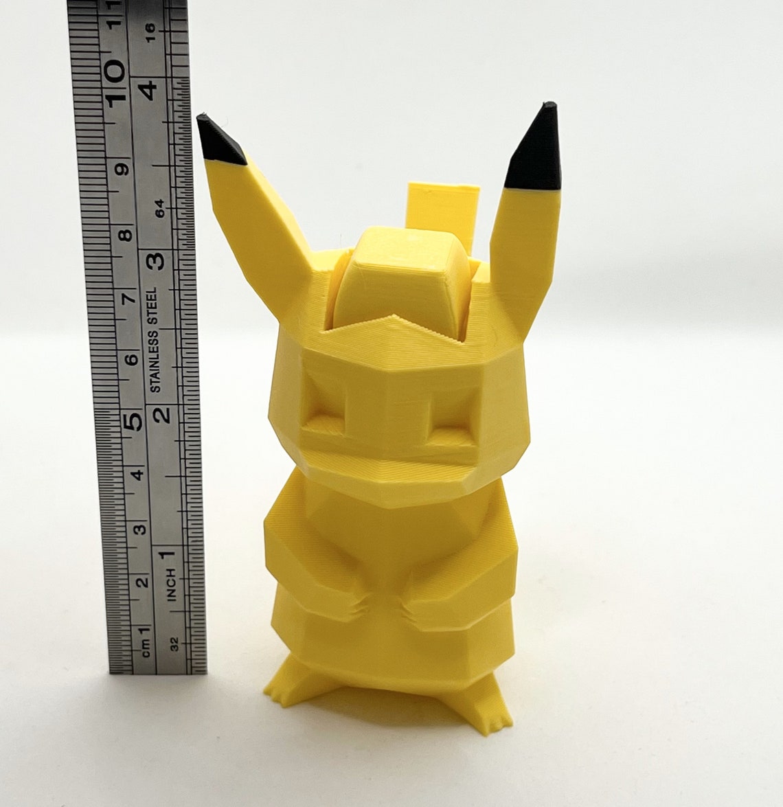 Pikachu Low Poly Mechanical Keyboard Switch Fidget Toy Stress Relief ...