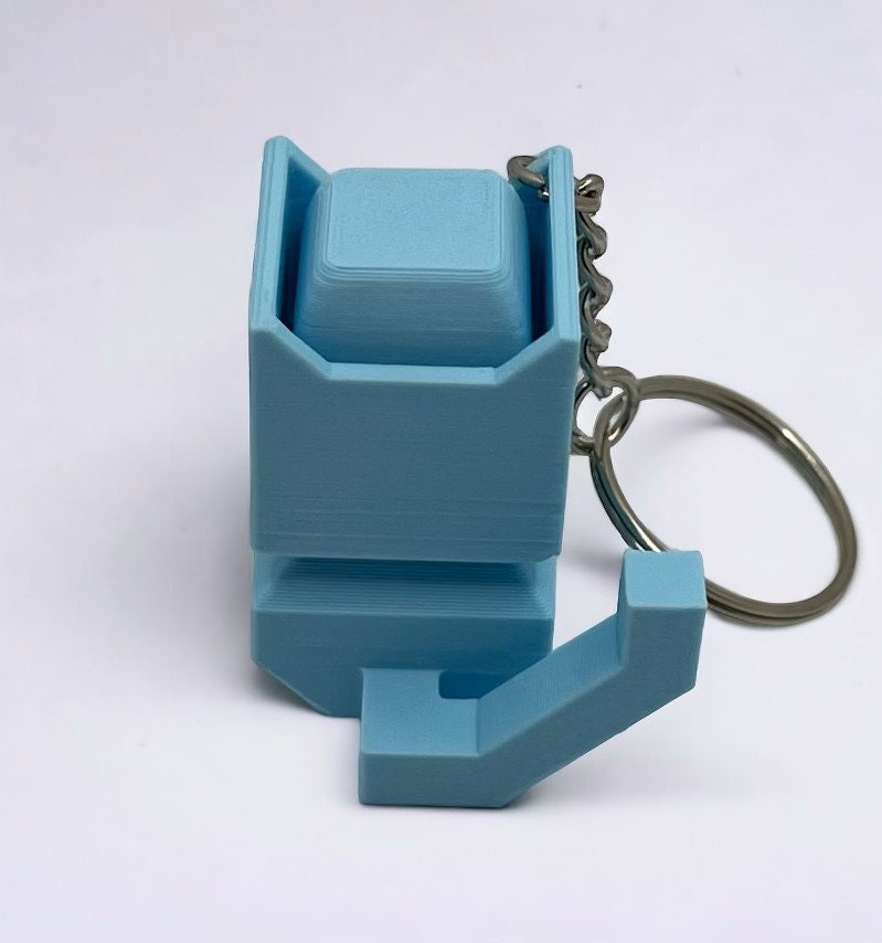 Cali Cat Mechanical Keyboard Switch Fidget Toy Keychain Stress Relief ...