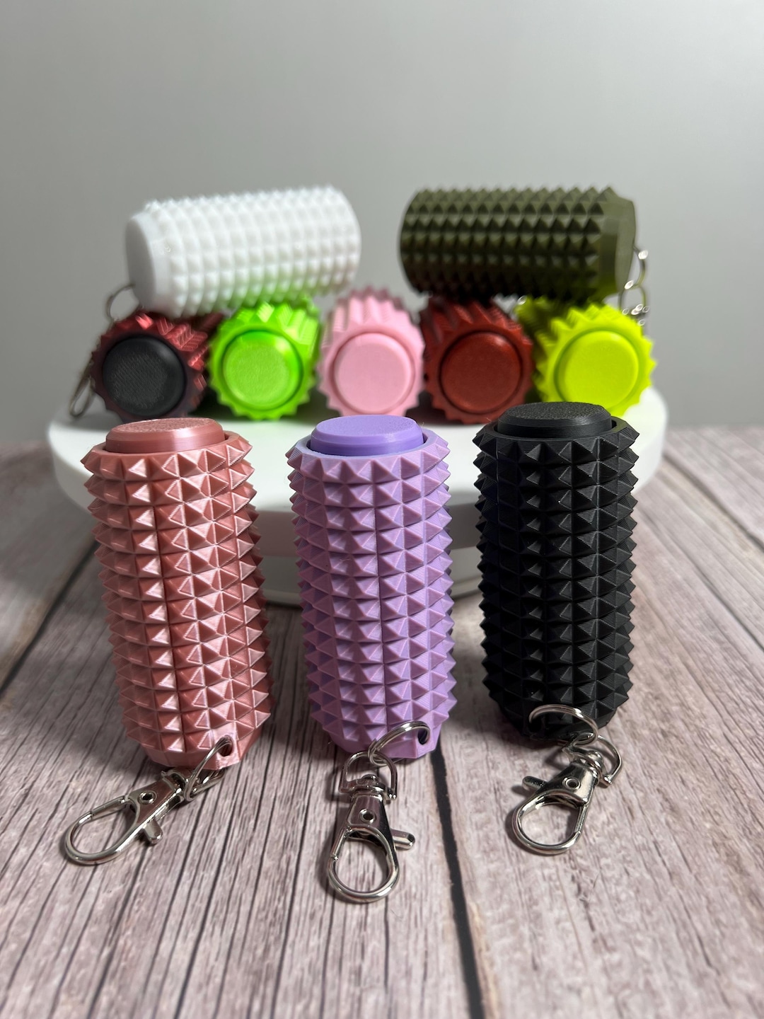 Spiky Click Stick Keychain | Mechanical Keyboard Fidget Toy - Etsy