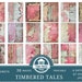 Timbered Tales Junk Journal Pages, Tattered Notes Printable, Tattered ...