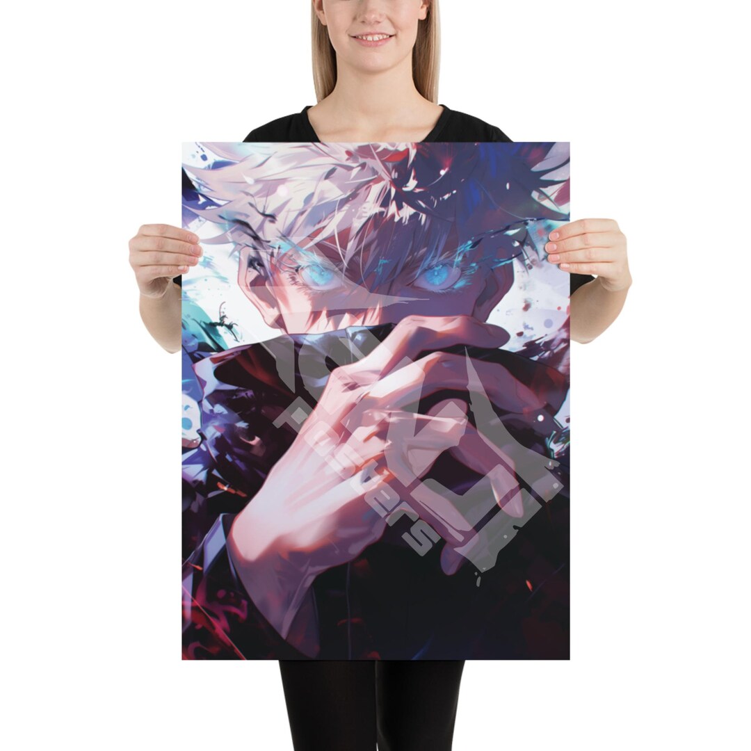 Gojo Satoru Jujutsu Kaisen Matte Paper Poster - Etsy