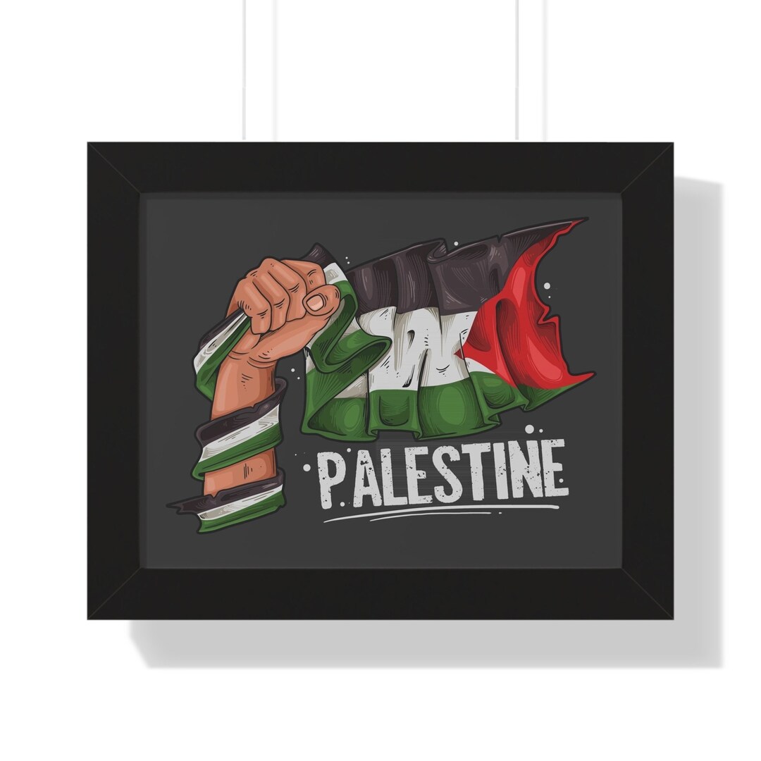 Free Palestine Frame Print - Etsy