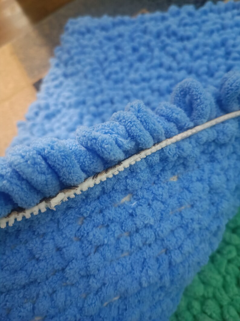 Soft Plush Color Handmade Rug. Custom Made Mat. Different Colors Alize ...