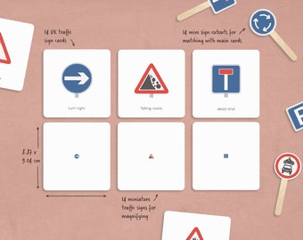 Australian Traffic Sign Magnifying Activity Tactile Visual Perception ...