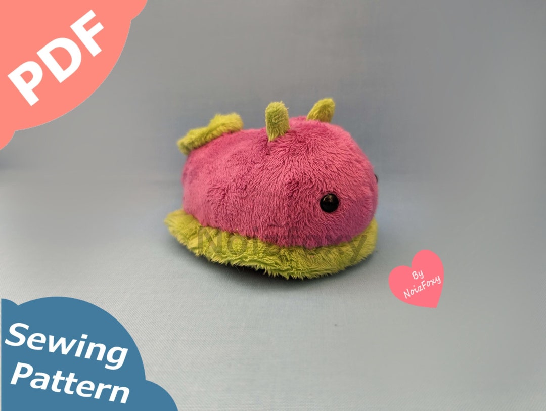 Sea Snail / Slug Sewing PDF Pattern ~ Not a Physical Product - Etsy