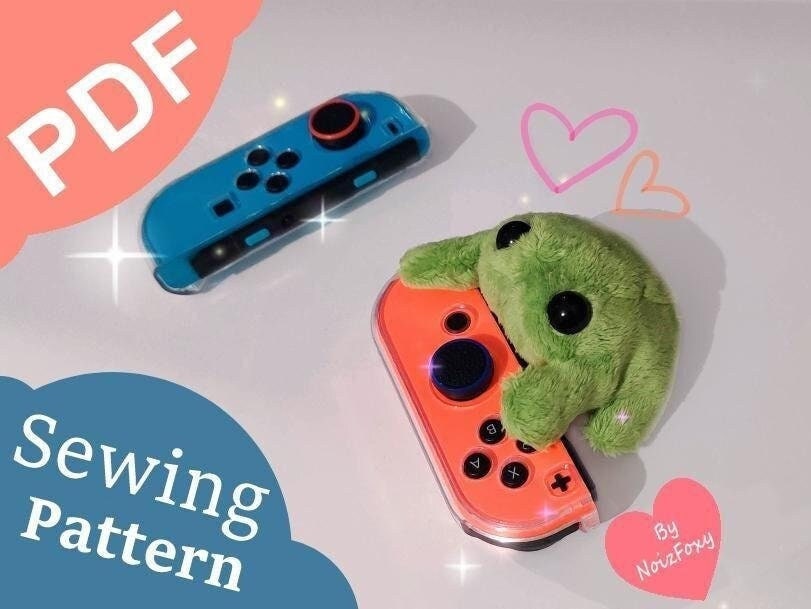 PDF Frog Plushie Sewing Pattern DIY Project Not a Physical Product - Etsy