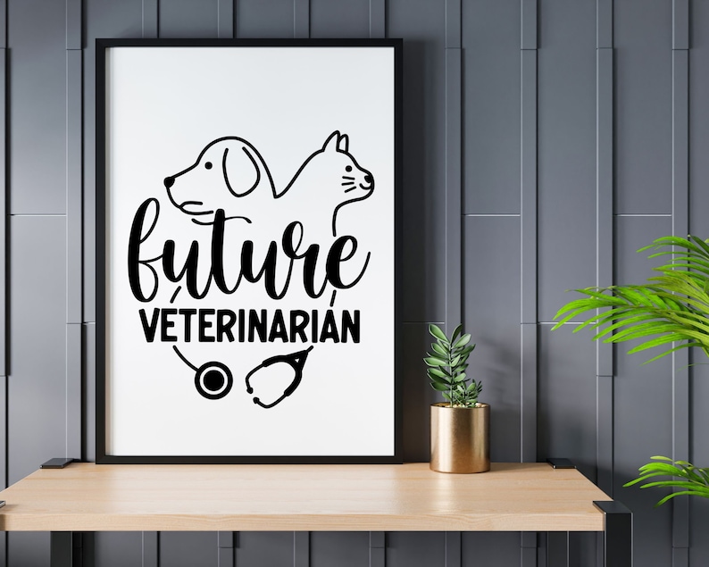 Future Veterinarian SVG: Cat & Dog Vet School Clipart (digital File) - Etsy