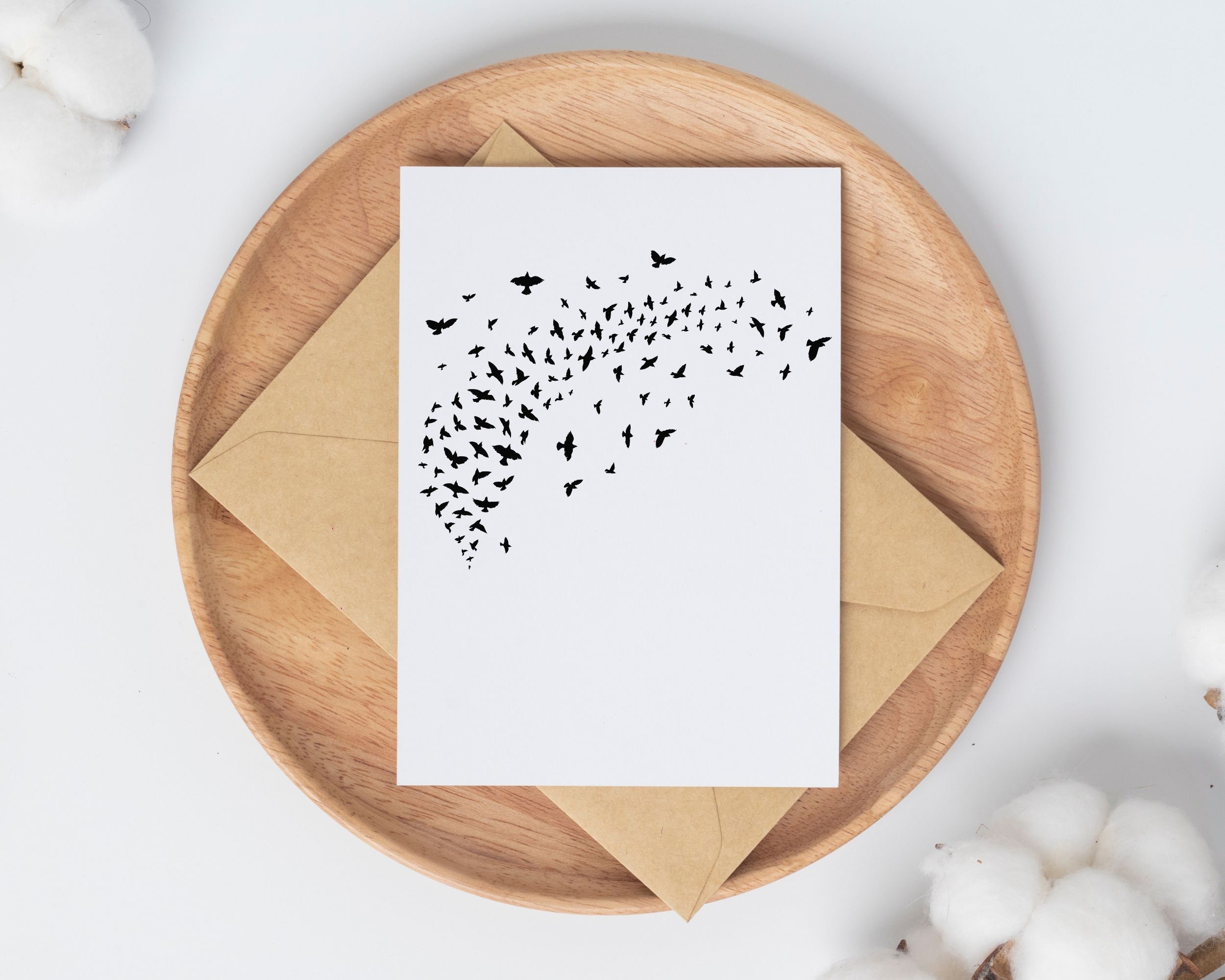 Flying Birds SVG Bundle, Flying Bird Svg, Flock of Flying Birds Svg ...
