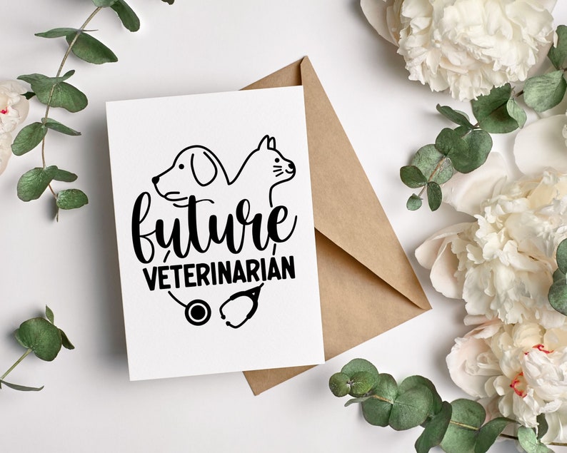 Future Veterinarian SVG: Cat & Dog Vet School Clipart (digital File) - Etsy