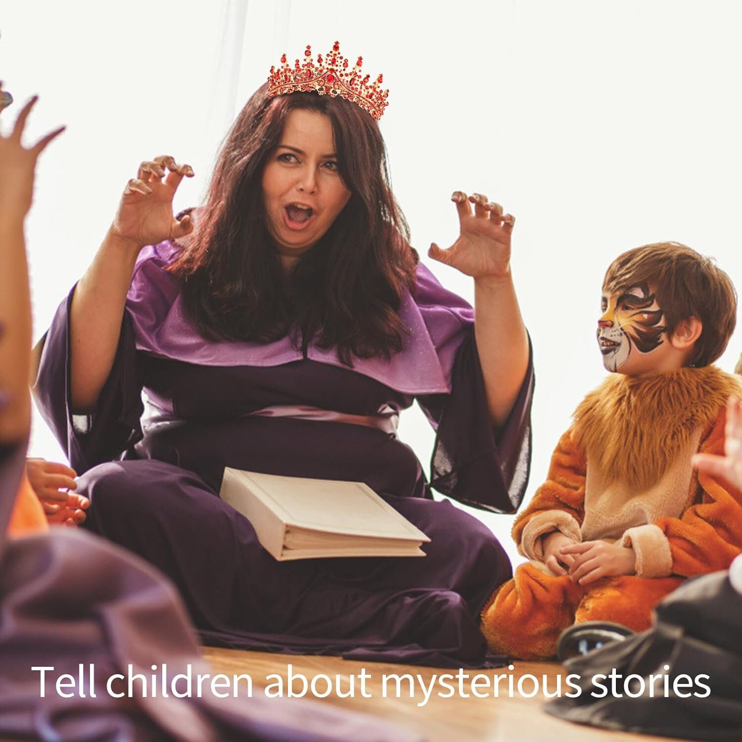 Red Crystal Birthday Queen Tiara Crown for Women Girls Birthday Queen ...