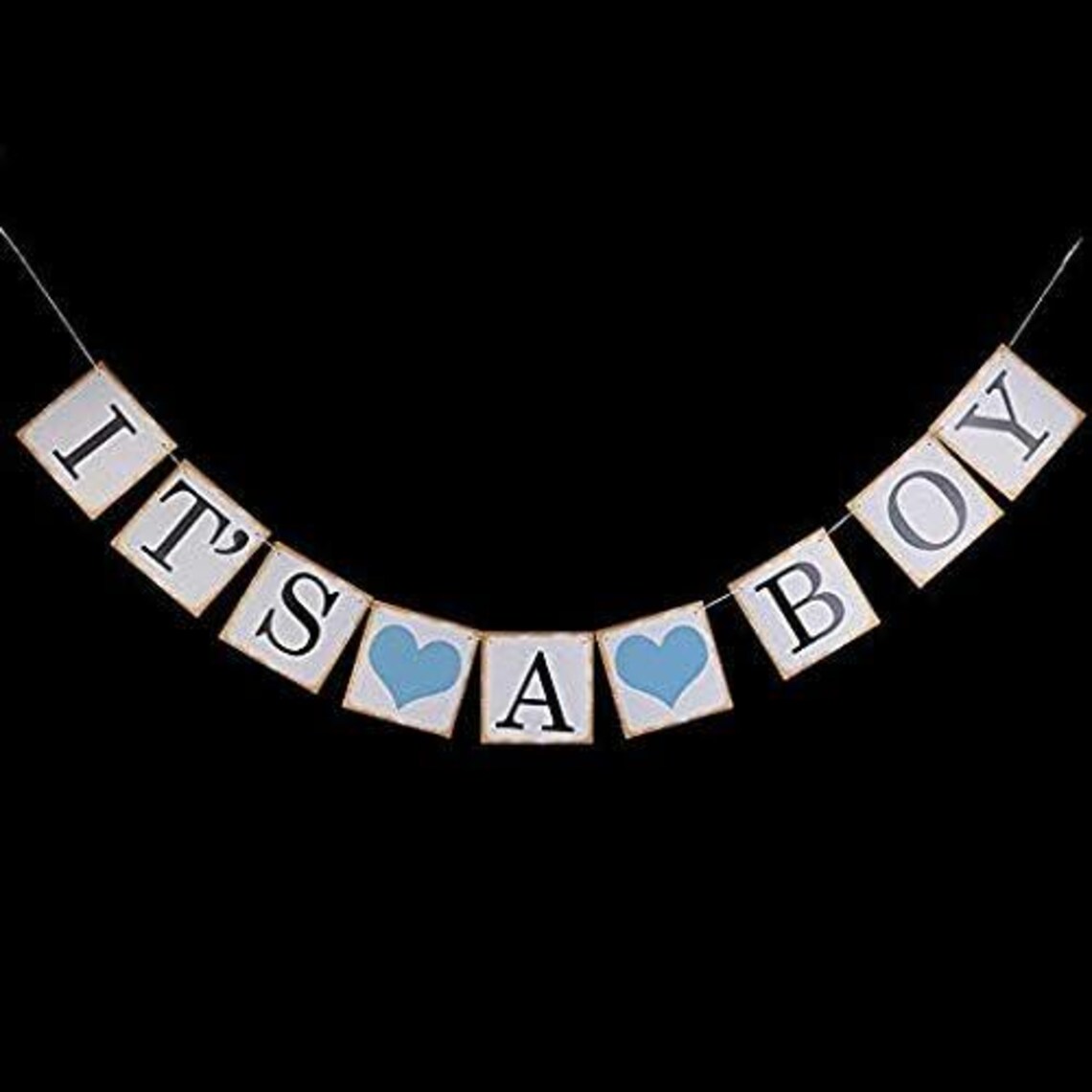Its A Boy Banner Boy Baby Shower Decorations Its A Boy Sign Baby Boy ...