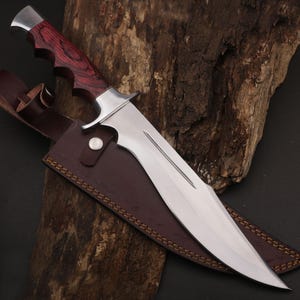 Expendables Legionnaire Bowie Knife Handmade Stainless Steel Knife ...