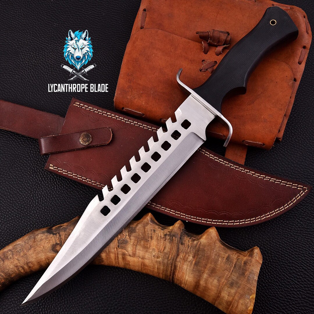 Walking Dead Knife | Handmade Negan Bowie Replica Knife | Zombie Grimes ...