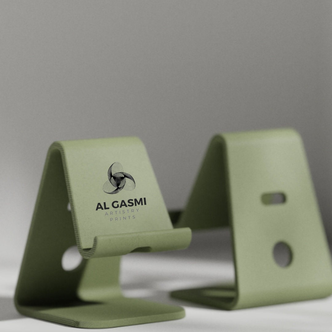 Minimalist Phone Stand Sleek Phone Holder Universal Smartphone Stand ...