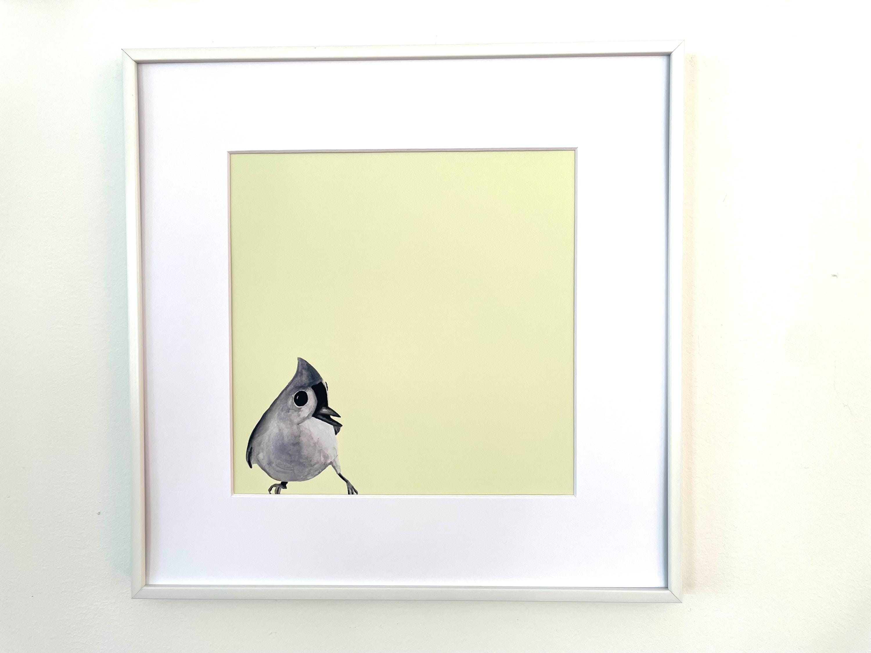 Tufted Titmouse Bird Art Print - Etsy