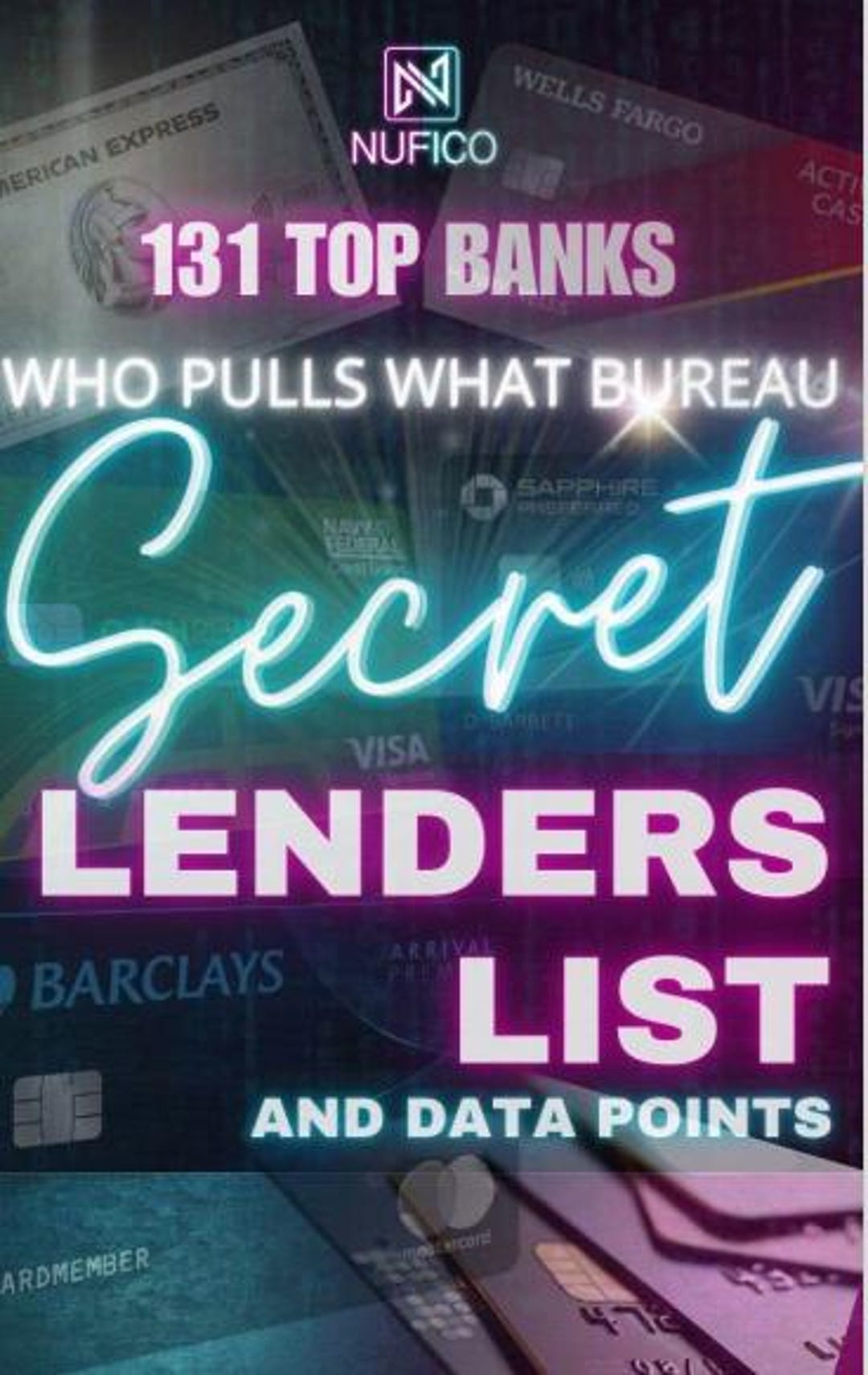 DOWNLOADABLE Secret Lenders List & BONUS 1100+ Banks/credit Unions ...