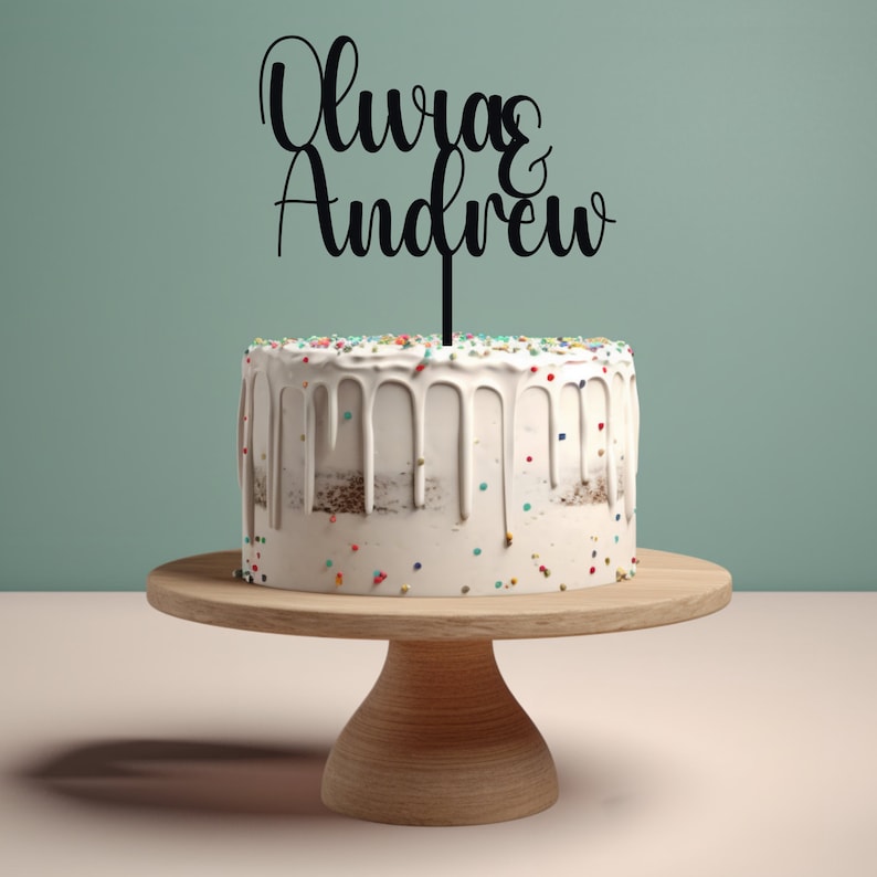 Rustic Wedding Cake Topper - Personalized Wood Mr and Mrs Sign ...