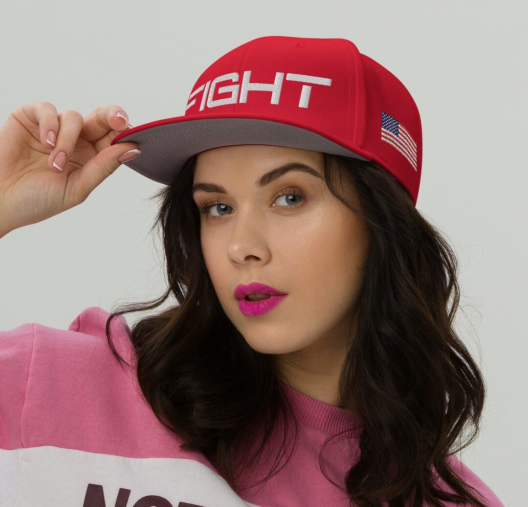Trump Fight Hat Snap Back Trump Hat MAGA Hat Trump 2024 Make America ...
