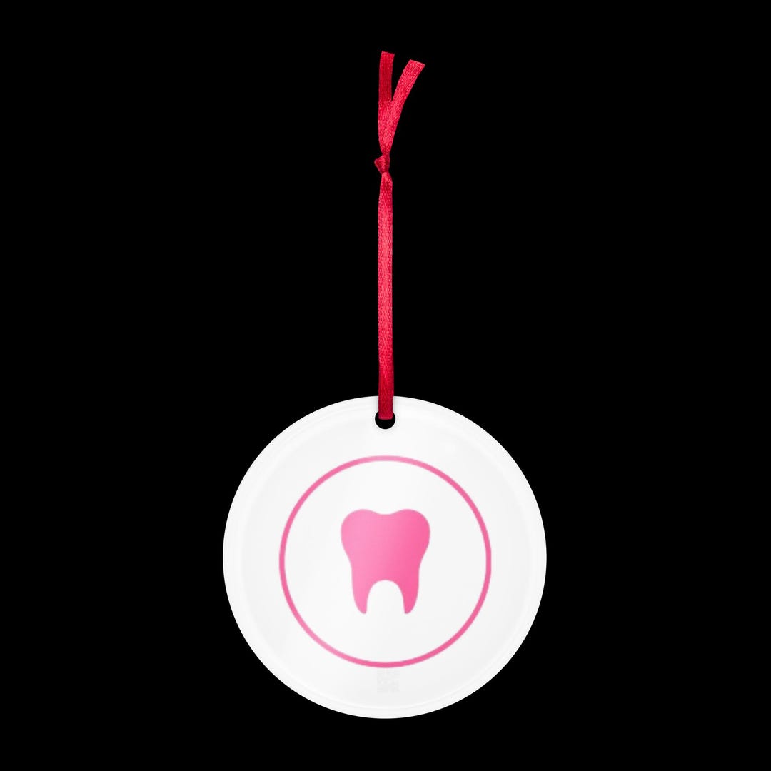 Tooth Fairy Christmas Ornament | Dental Hygienist Gift | Pink Tooth ...