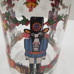 Vintage Nutcracker Cows Sherwood French Glass Collectible Milk Bottle ...