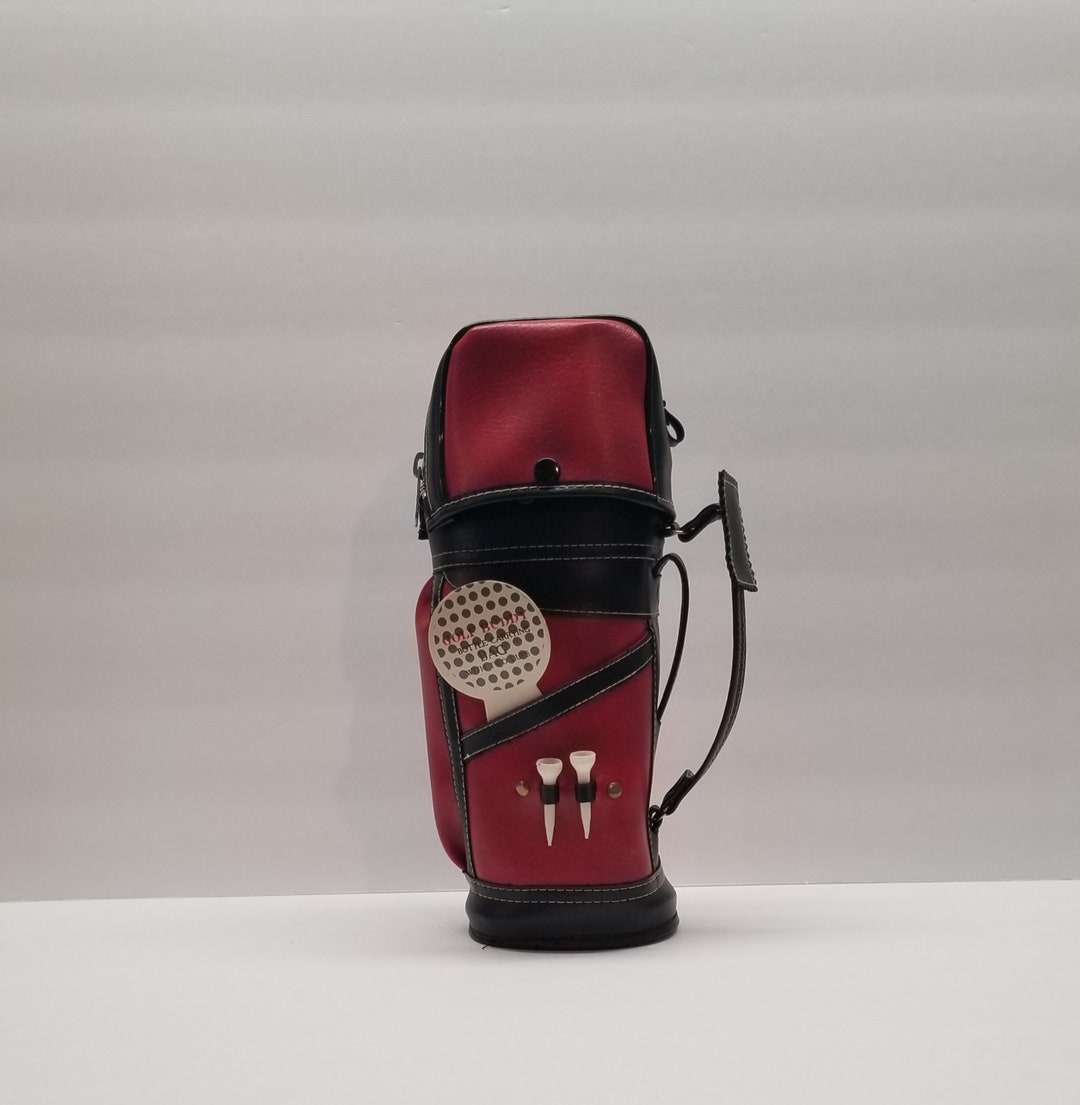Vintage Golf Buddy Bottle Carrier With Two Cups Made in Hong Kong ...