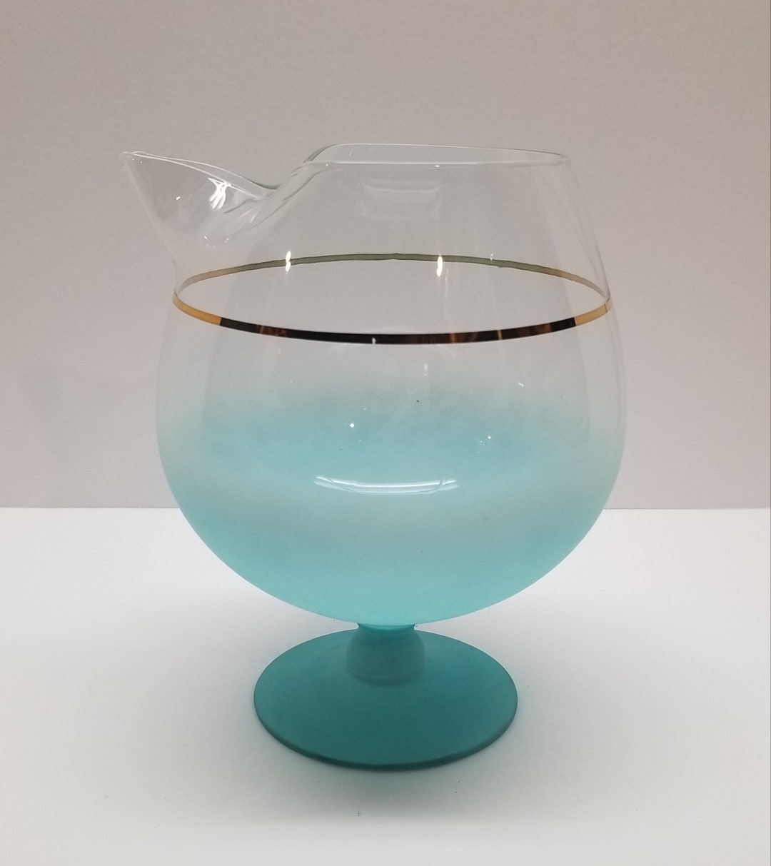 Vintage Blendo Turquoise Brandy Sniffer Cocktail Mixer for Him or Her ...