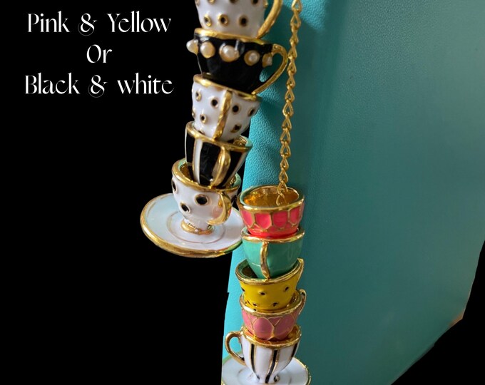 Tea Cup Book Mark, Tea Cup Trinkets, Gift for Book Lover, Book Reader ...