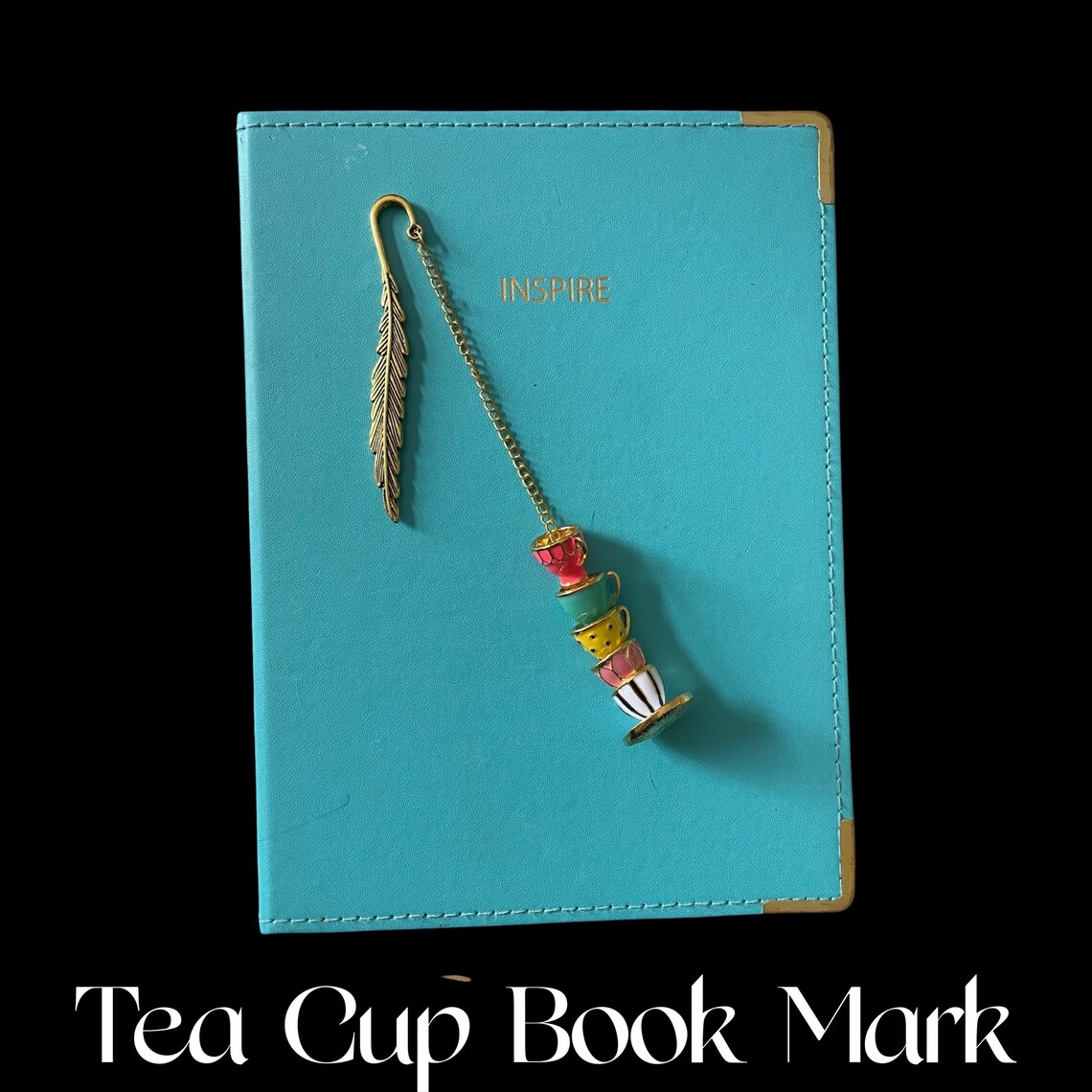 Tea Cup Book Mark, Tea Cup Trinkets, Gift for Book Lover, Book Reader ...