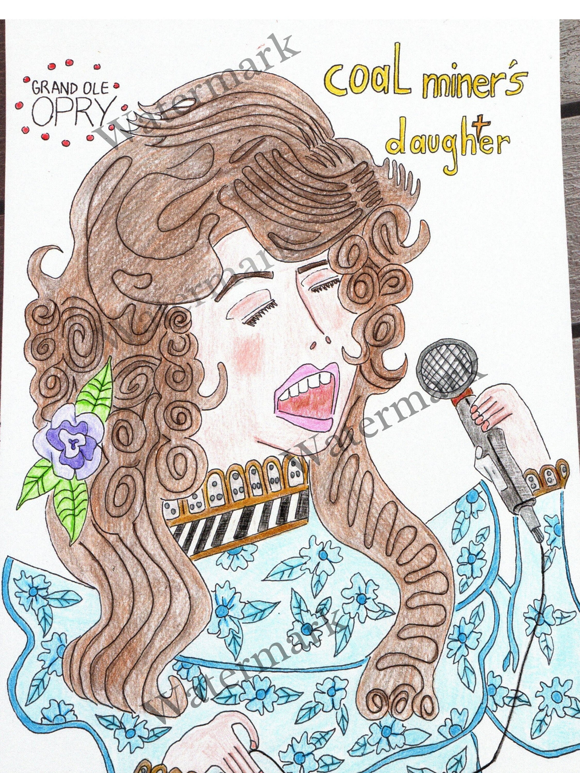 Loretta Lynn Digital Art Download Printable - Etsy