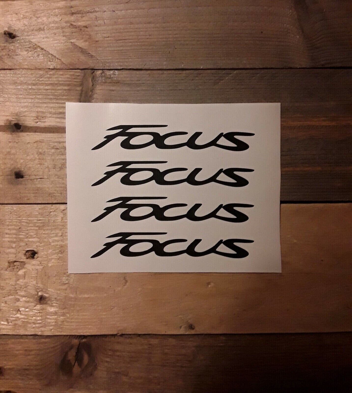 4 X FORD FOCUS DOOR Handle Vinyl Decal Sticker - Etsy