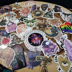 Mystery Witchy Stickers Pack! | High-quality | Waterproof - Etsy