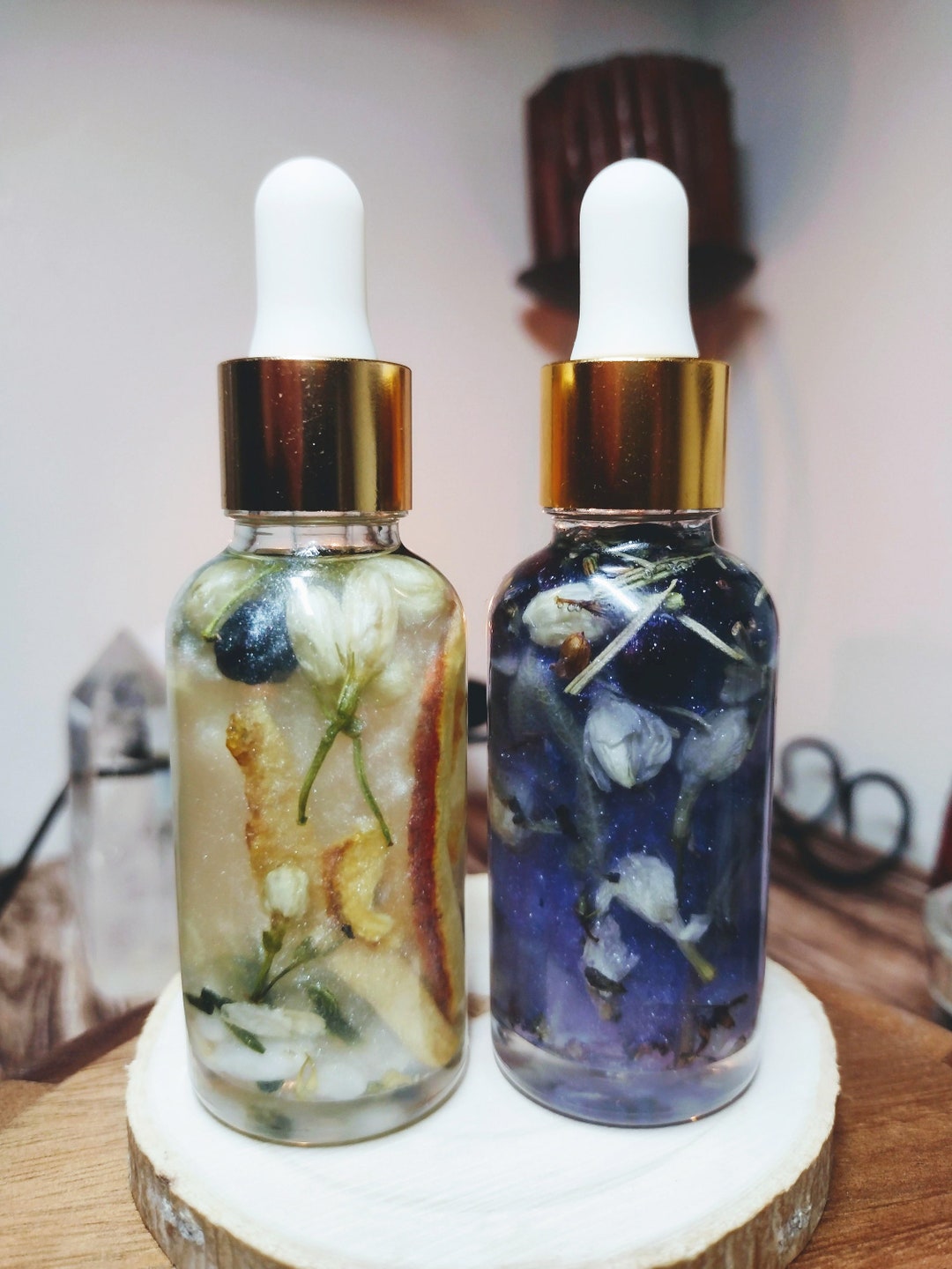Full & New Moon Ritual Oil Set | Lunar Magic | Manifestation, Letting ...