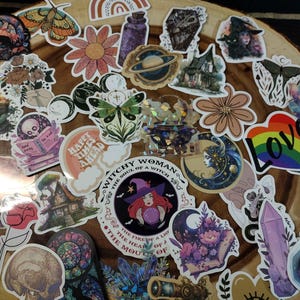Mystery Witchy Stickers Pack! | High-quality | Waterproof - Etsy