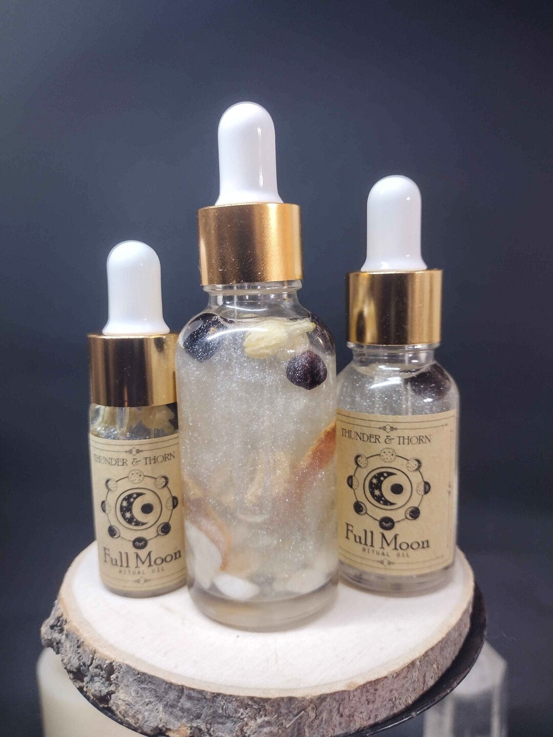 Full Moon Ritual Oil | Lunar Magic, Manifestation, Gratitude, Letting ...