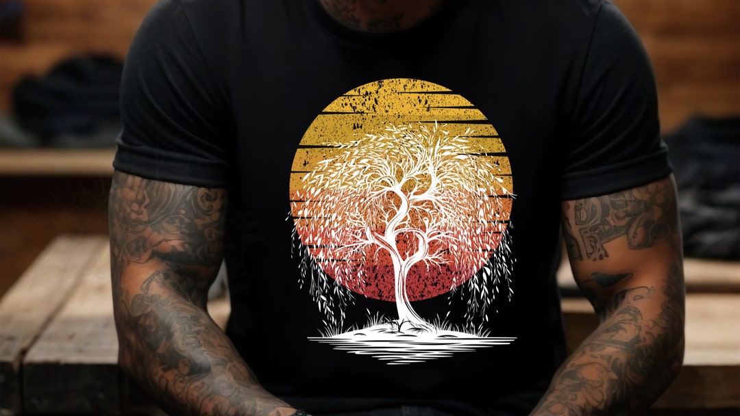 Tree Shirt, Willow Tree Shirt, Tree Tshirt, Tree Tee, Willow Tree ...