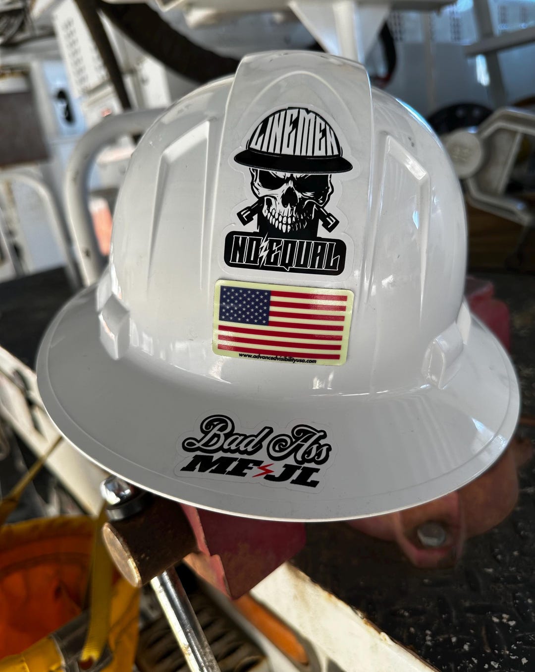 Lineman No Equal Decal/sticker, Lineman Hard Hat Sticker, Lineman ...