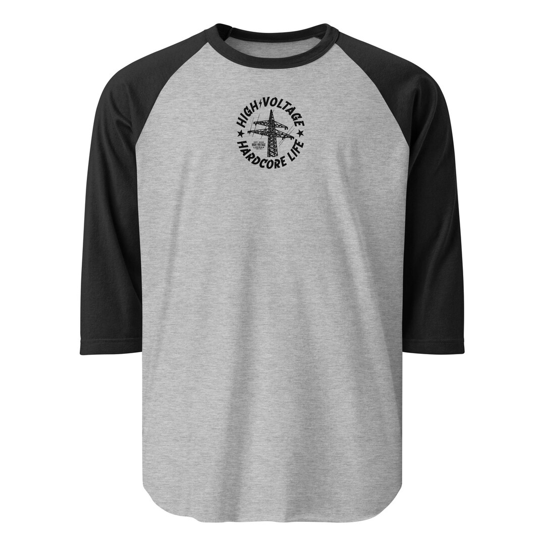 High Voltage Hardcore Lineman Life T-shirt, Lineman Shirts, Power ...