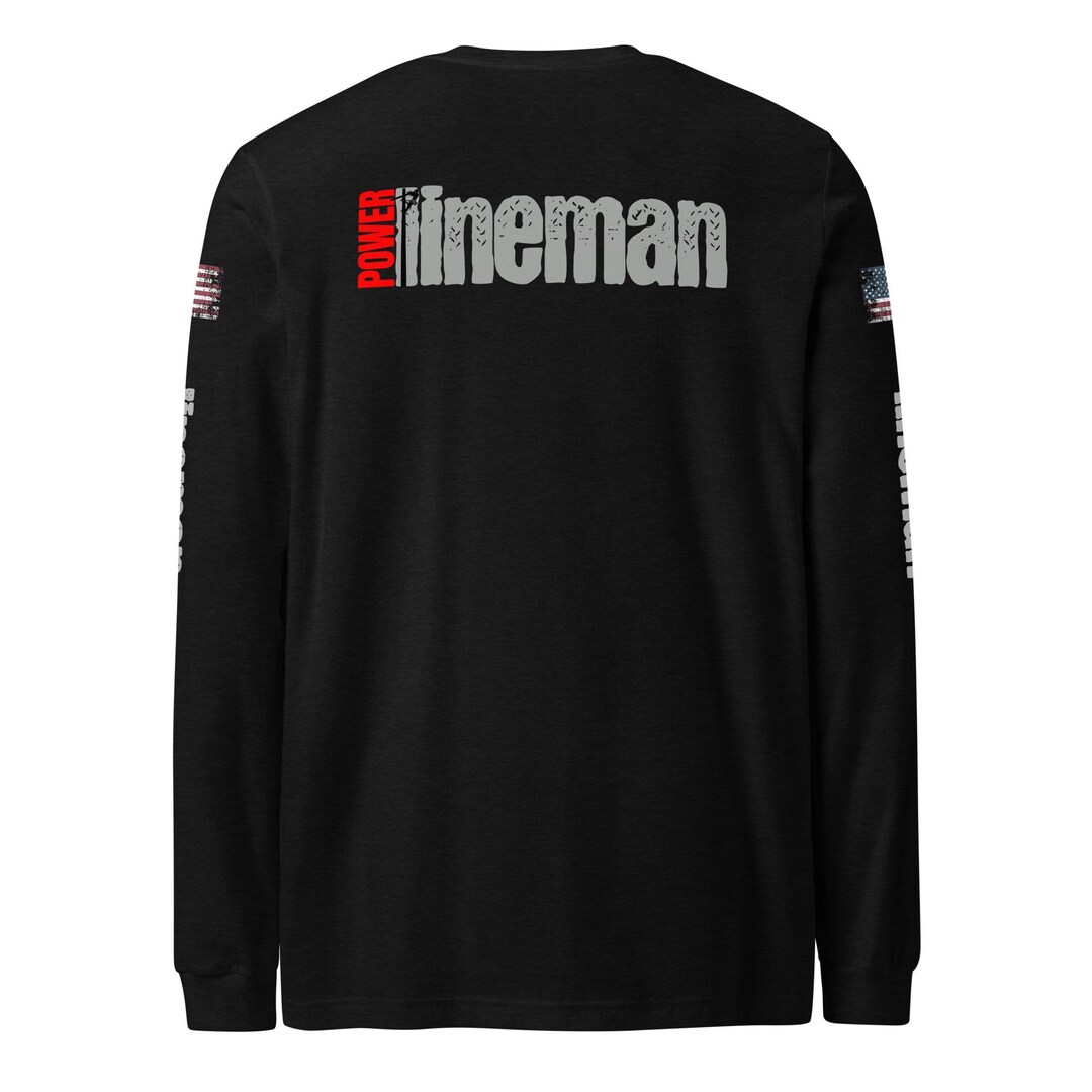 Lineman Long Sleeve T-shirt: IBEW Line Life Gift - Etsy