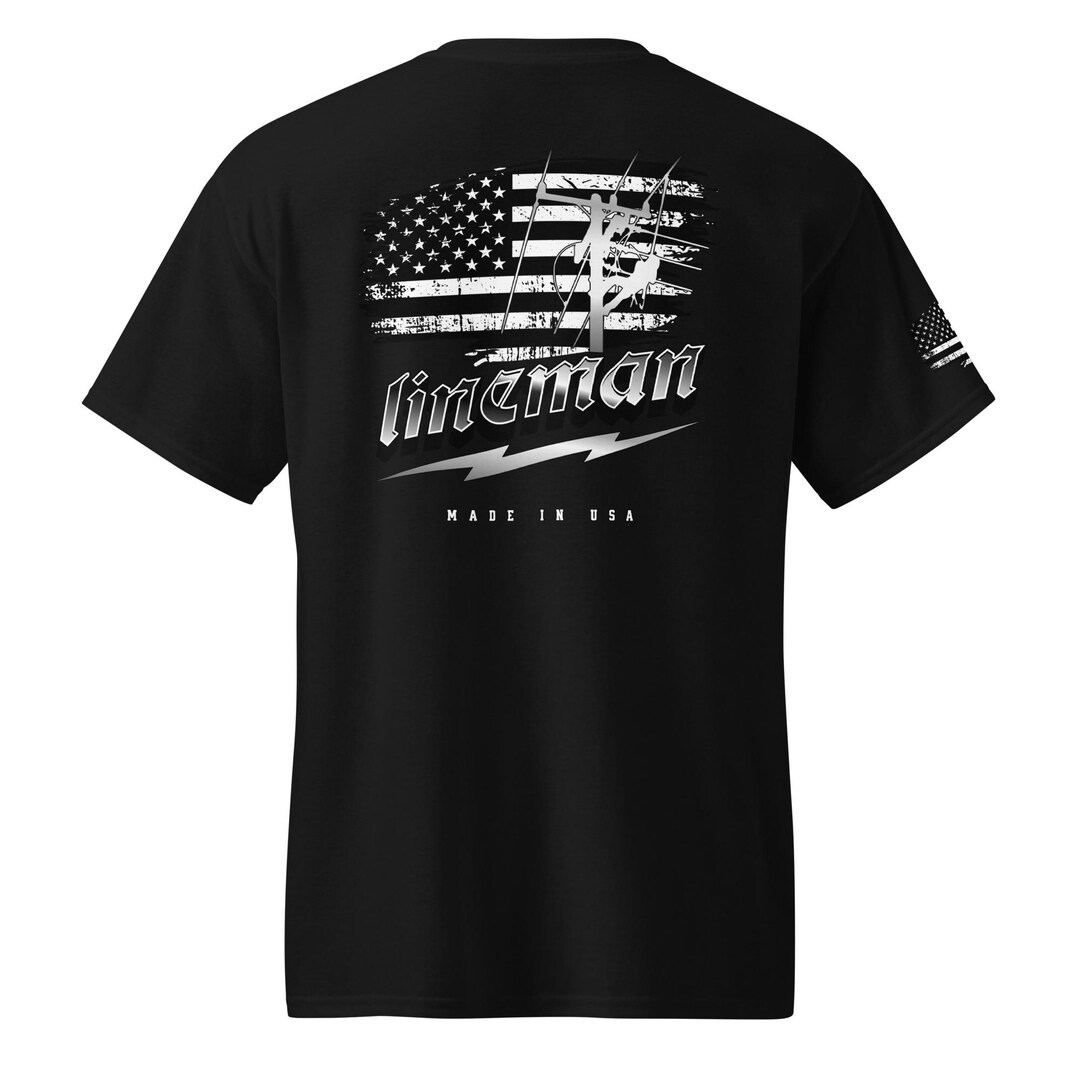 Lineman Made in the USA, Lineman Shirts, Power Lineman, Journeyman ...