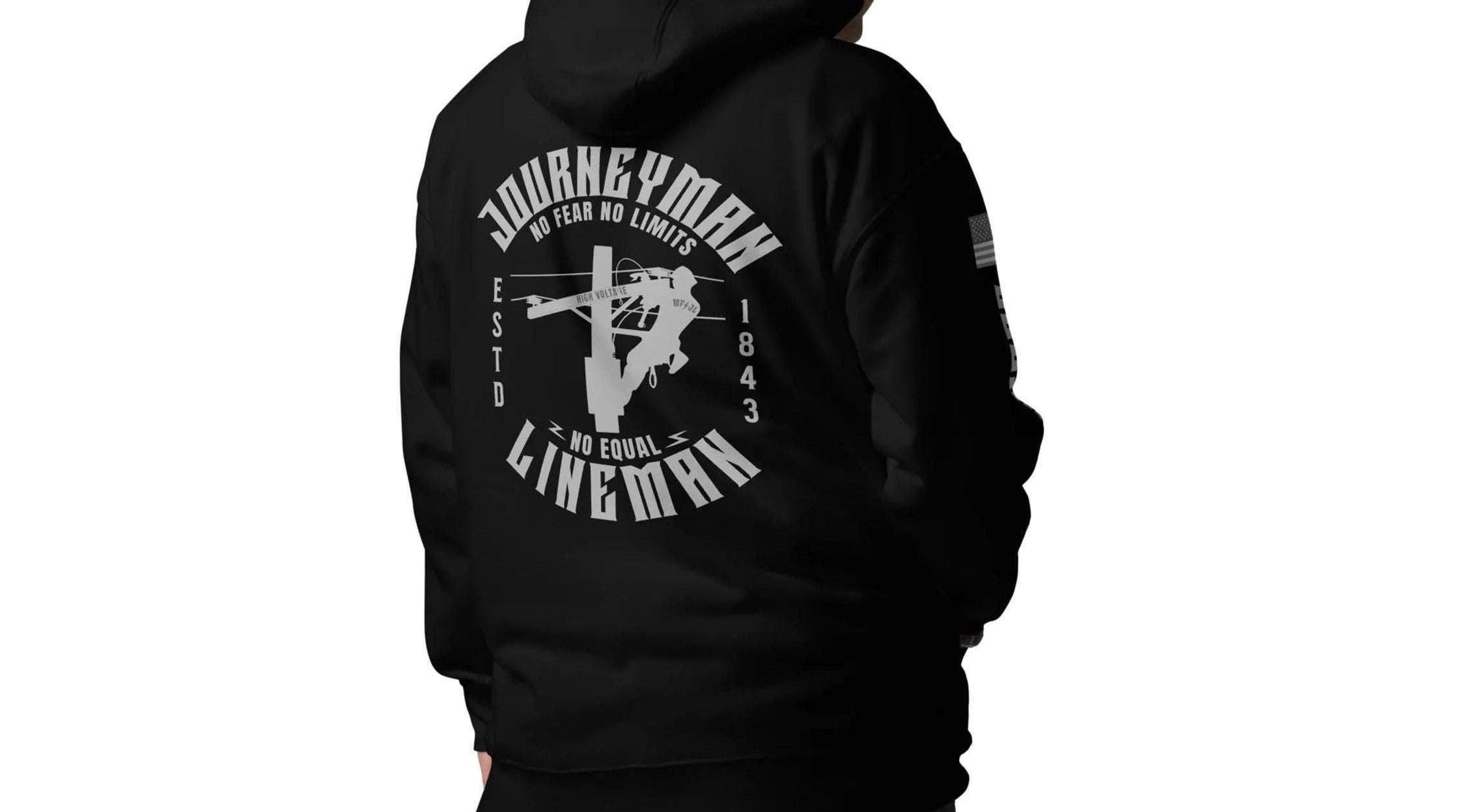 Journeyman Lineman No Equal, Power Lineman, Lineman Shirts, Line Life ...