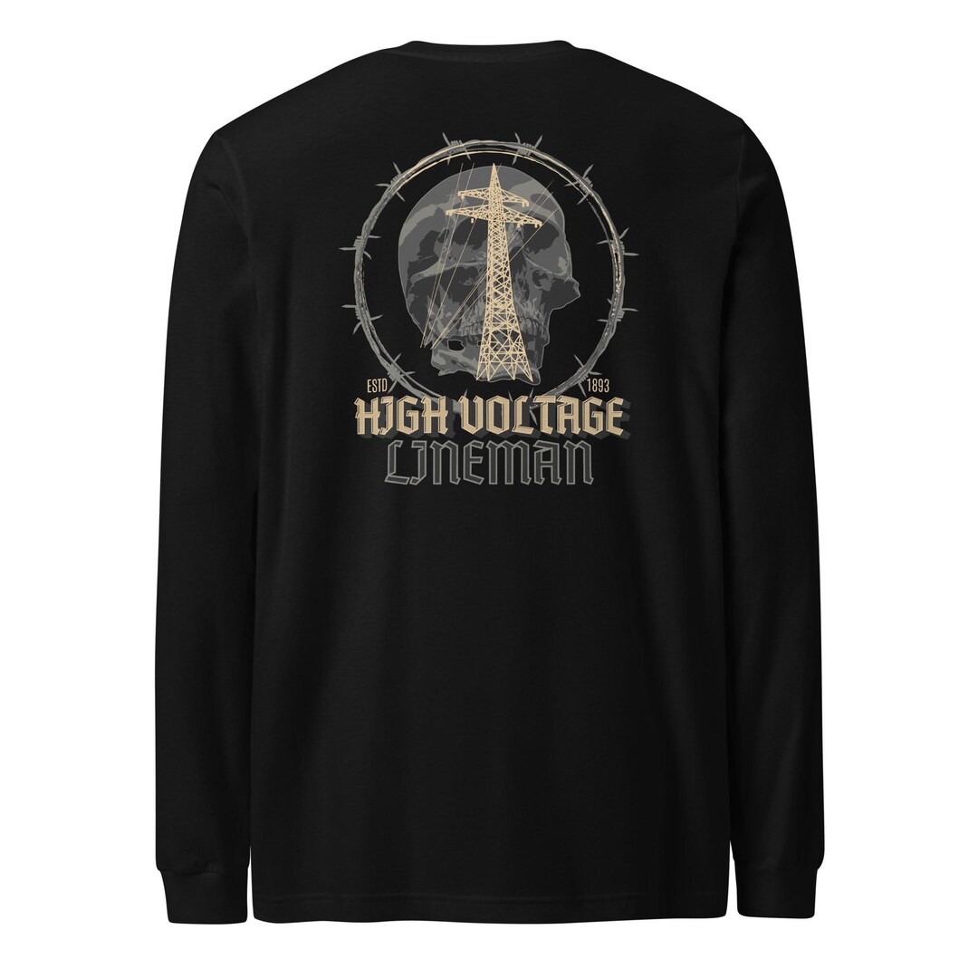 High Voltage Lineman, Lineman Shirts, Power Lineman, Journeyman Lineman ...